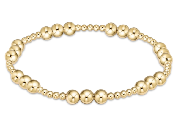 Classic Joy Gold Bead Bracelet | 5mm – Door County Nature Works