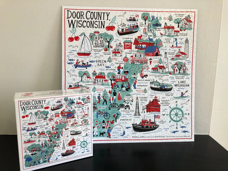 Door County Puzzle | 500pc – Door County Nature Works