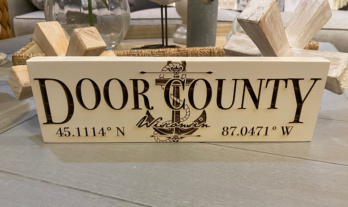 Door County Sign | Paper Blanc – Door County Nature Works